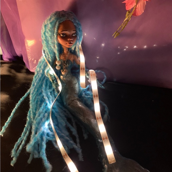 monster high | Toys | Blue Mermaid Doll Monster High Custom | Poshmark